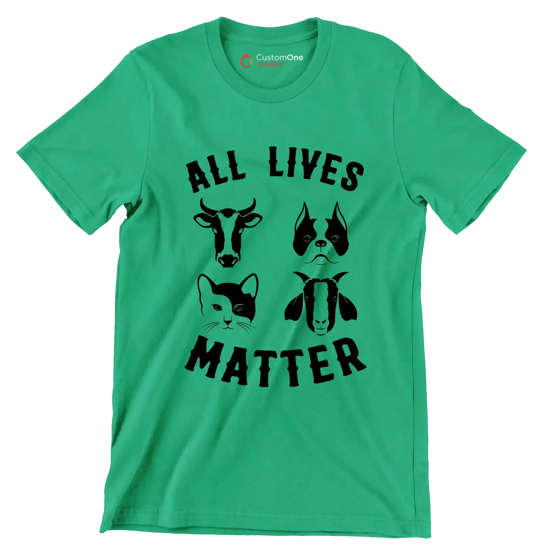 All lives matter - Vegan Themed T-Shirt – Custom One Express