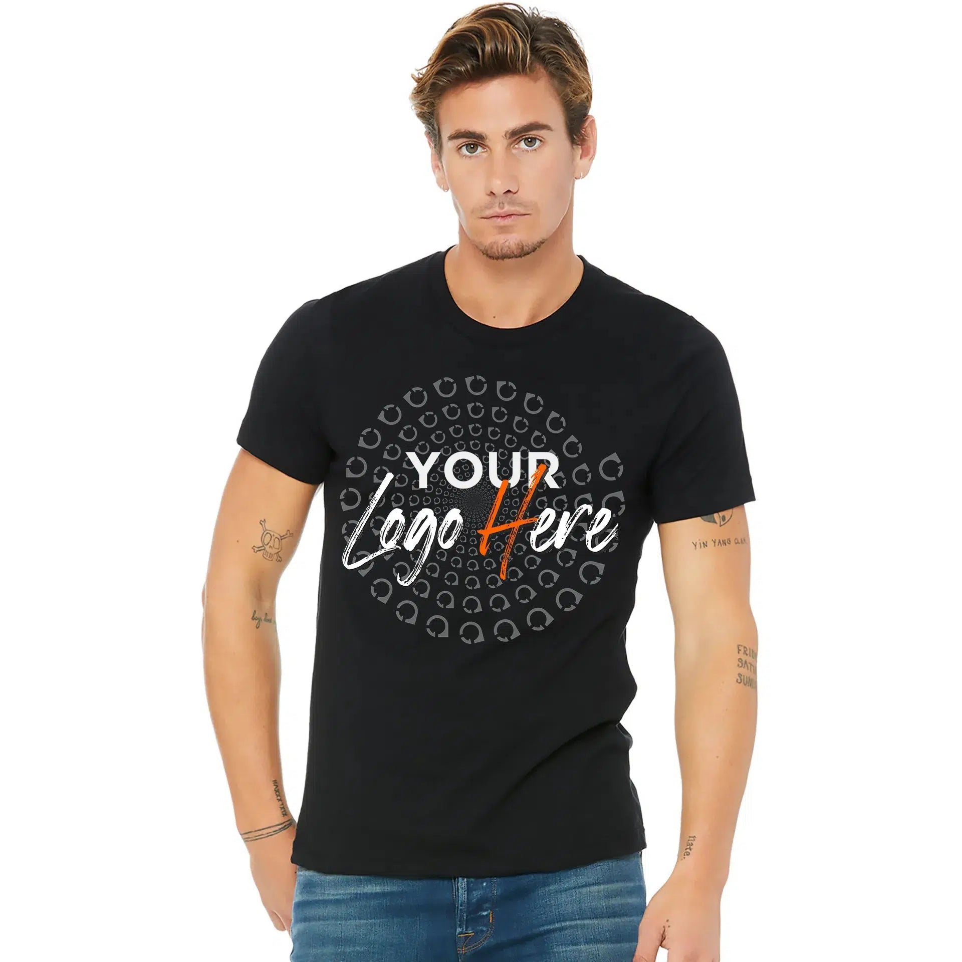 Custom Unisex Jersey T-Shirt - Bella+Canvas 3001 Same Day Shipping ...